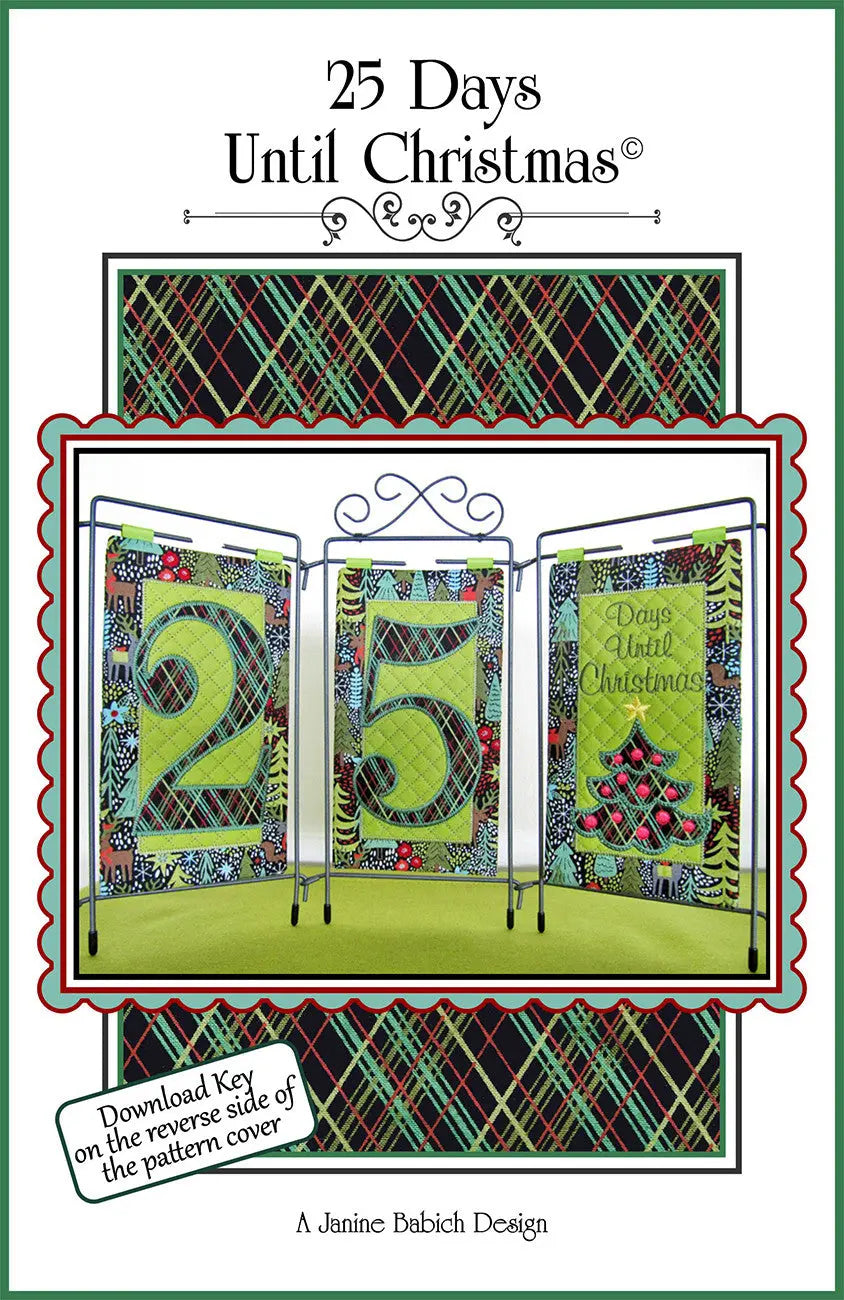 25 Days Until Christmas - Linda's Electric Quilters