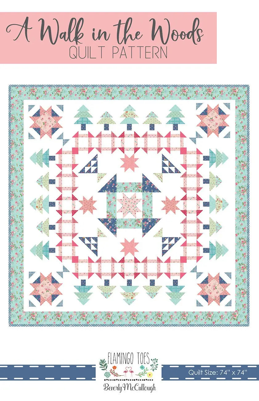 A Walk in the Woods Quilt Pattern - Linda's Electric Quilters