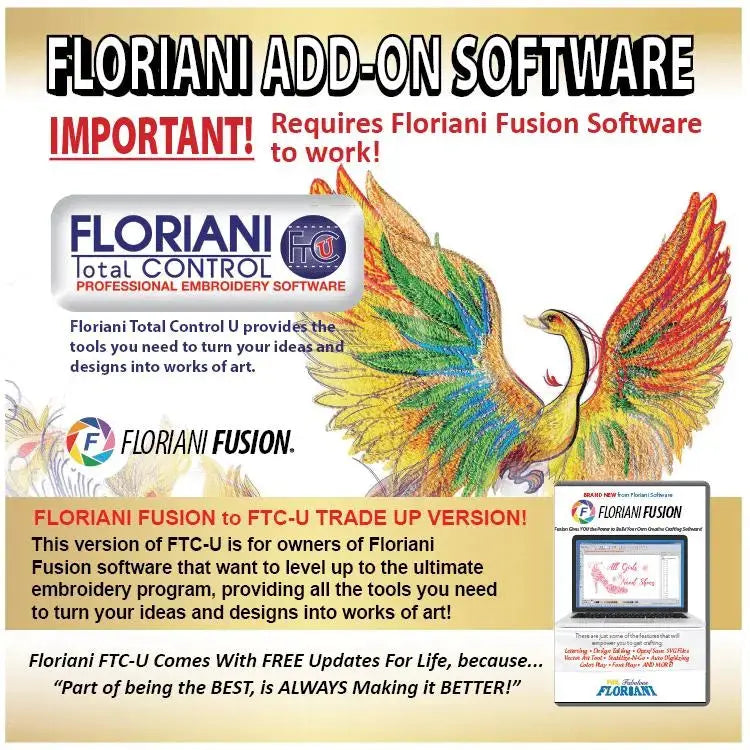 Floriani FTCU Software Trade Up Fusion Add-On - Linda's Electric