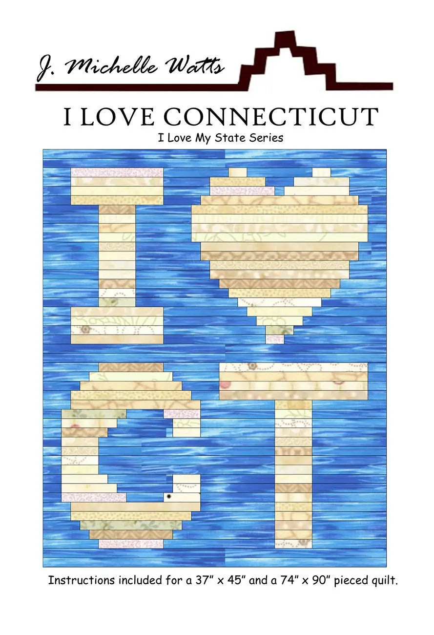 I Love Connecticut - Linda's Electric Quilters