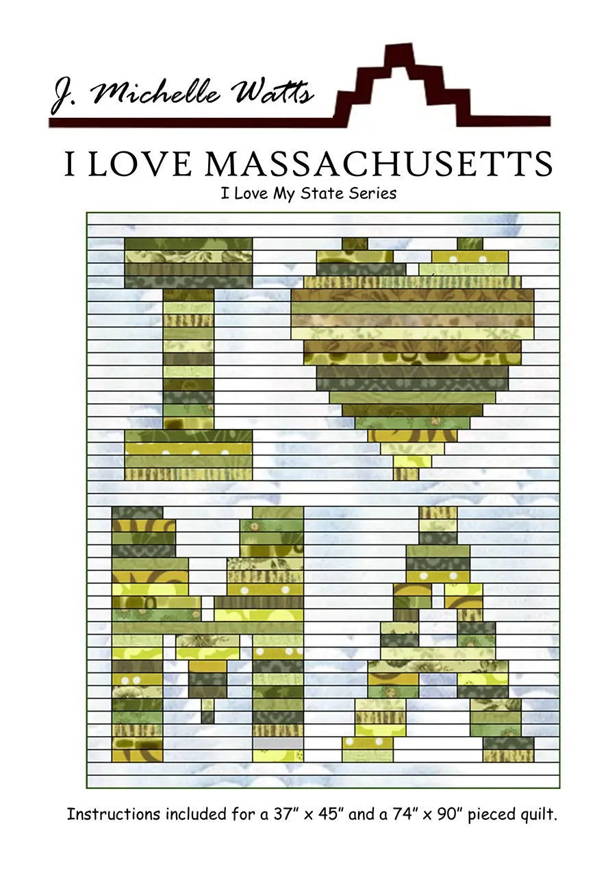 I Love Massachusetts - Linda's Electric Quilters