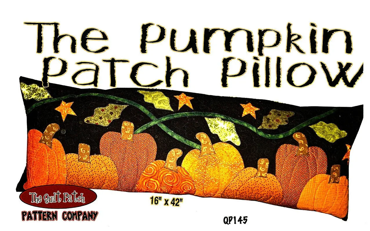 Pumpkin Patch Pillow - Linda's Electric Quilters