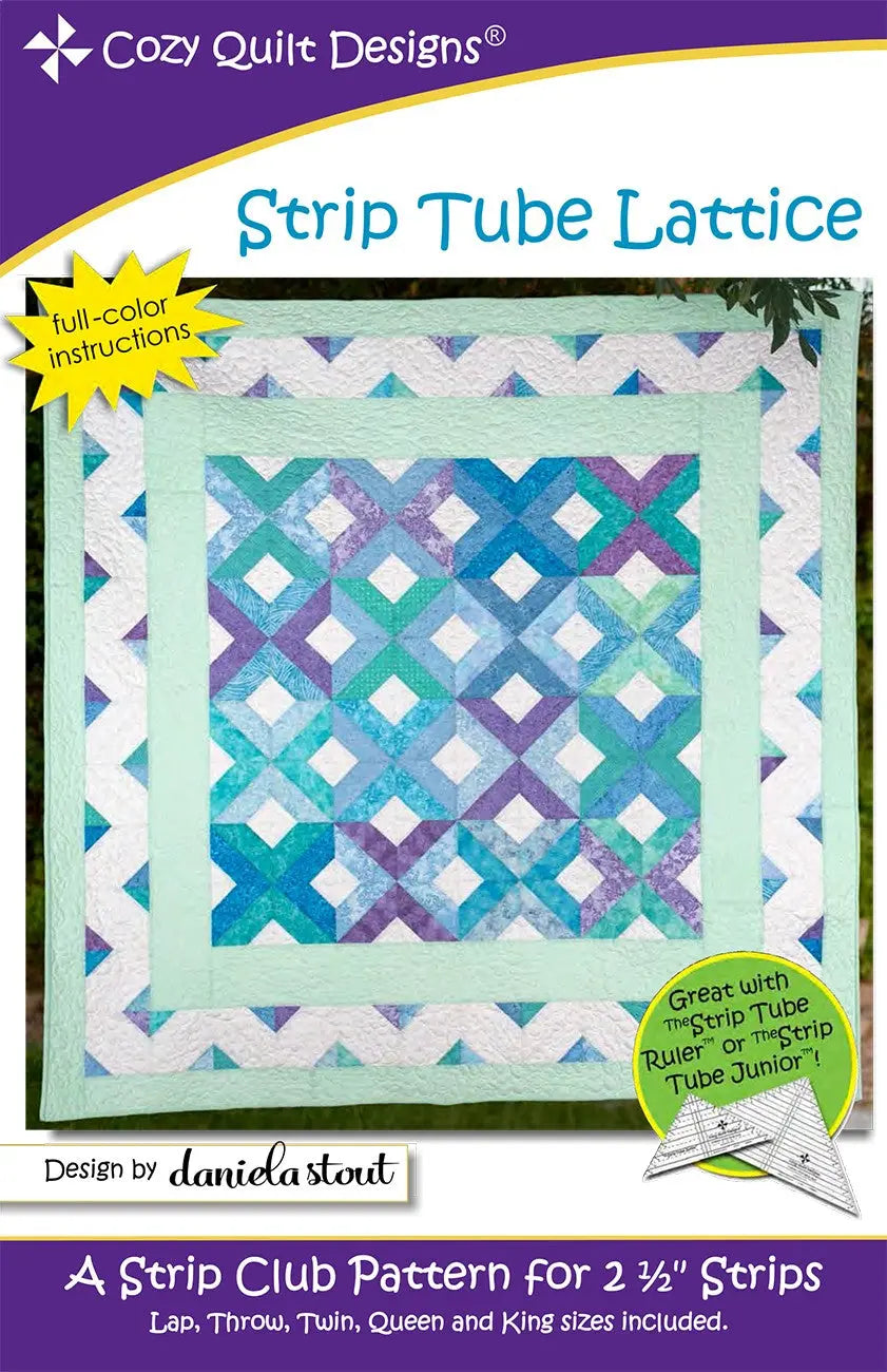 Strip Tube Lattice - Linda's Electric Quilters