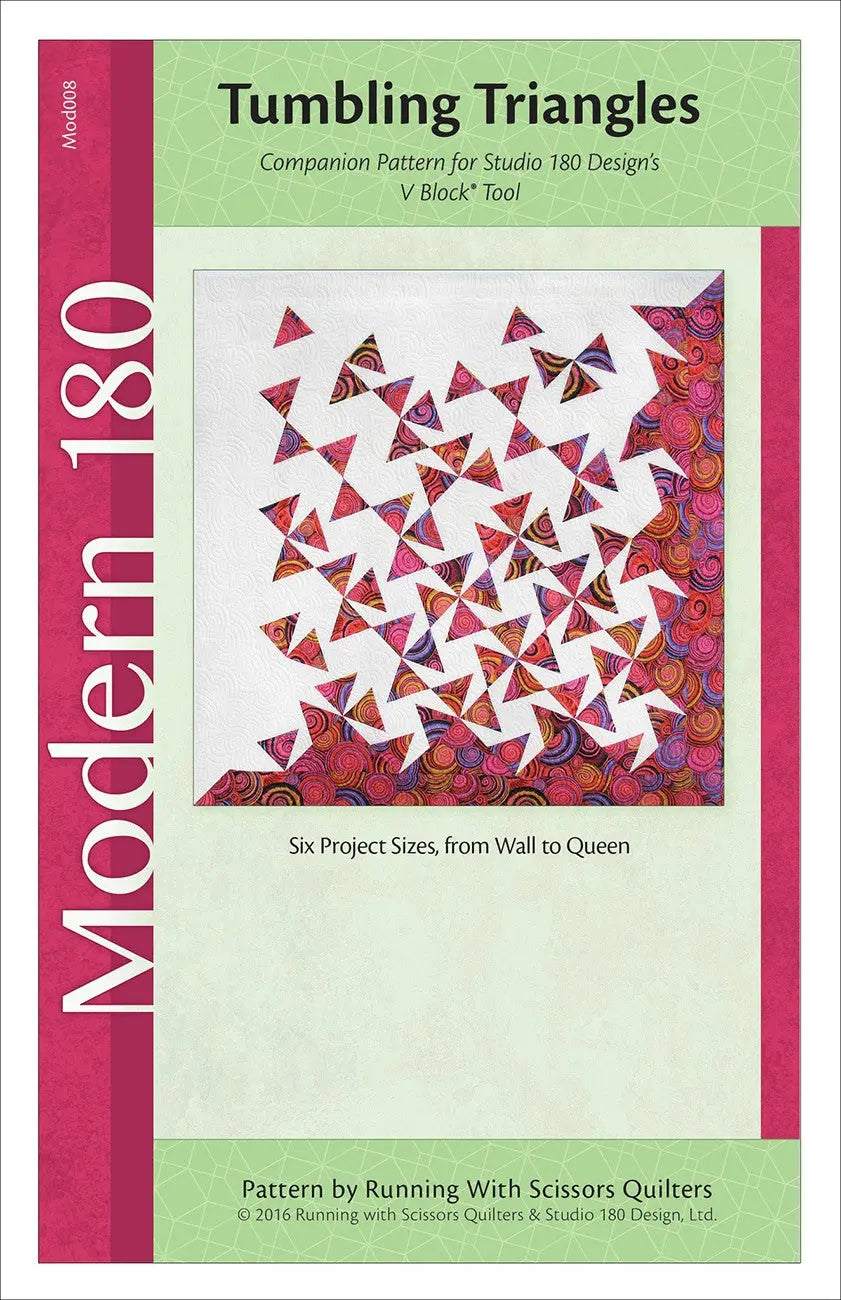 Tumbling Triangles - Linda's Electric Quilters