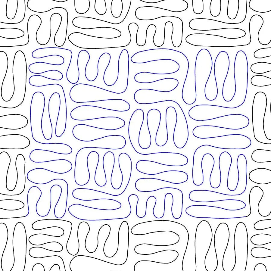 Ribbon Candy E2E - Linda's Electric Quilters