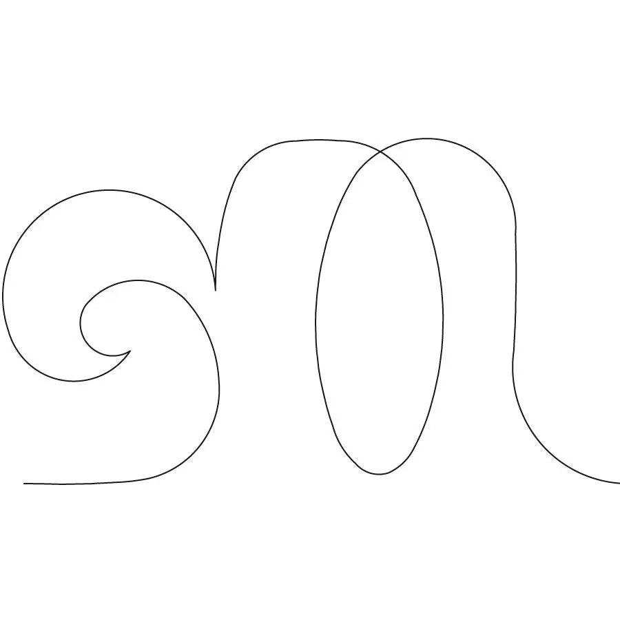 Beginning Curl Loop Digital E2E - Linda's Electric Quilters