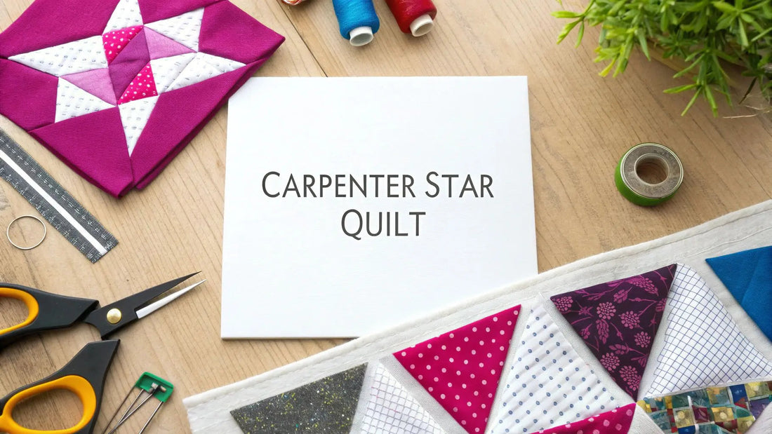 Your Guide to the Carpenter Star Quilt Pattern - Linda's Electric