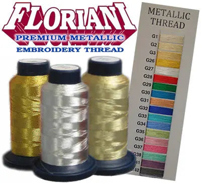 Floriani Metallic Thread 800M - Linda's Electric Quilters