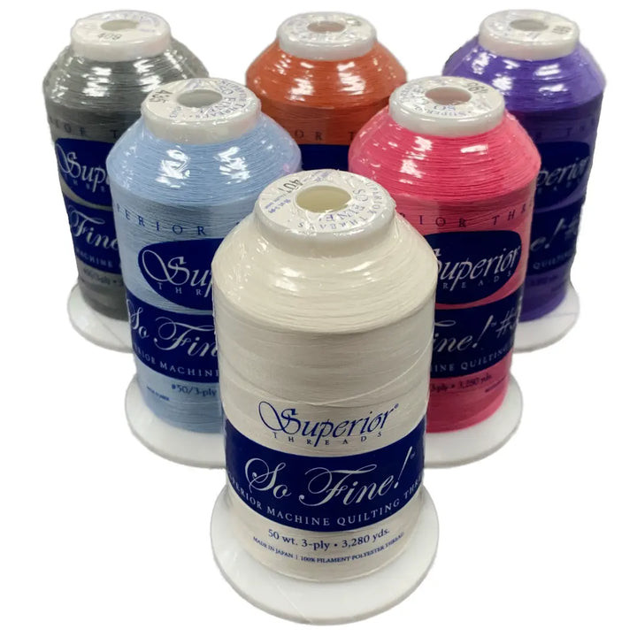 #1 in Thread, Fabrics, Hobbs Batting, Pantographs, Bobbins, Notions