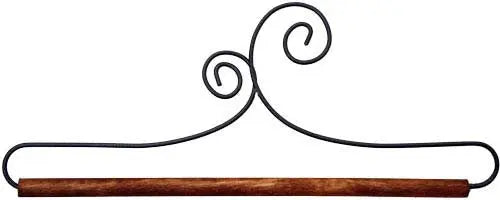12in Double Scroll Holder With Dowel - Linda's Electric Quilters
