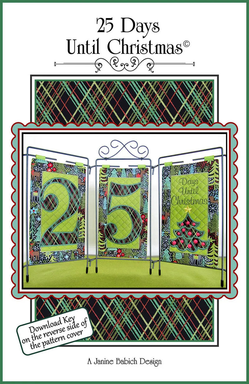 25 Days Until Christmas - Linda's Electric Quilters