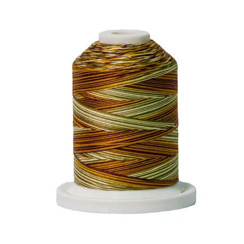 Corn Field Signature Cotton Variegated Thread Mini Spool - 40WT - Linda's