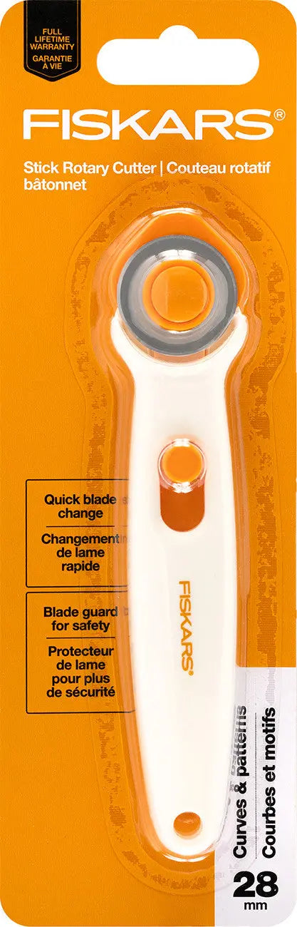 28mm Stick Rotary Cutter - Linda's Electric Quilters