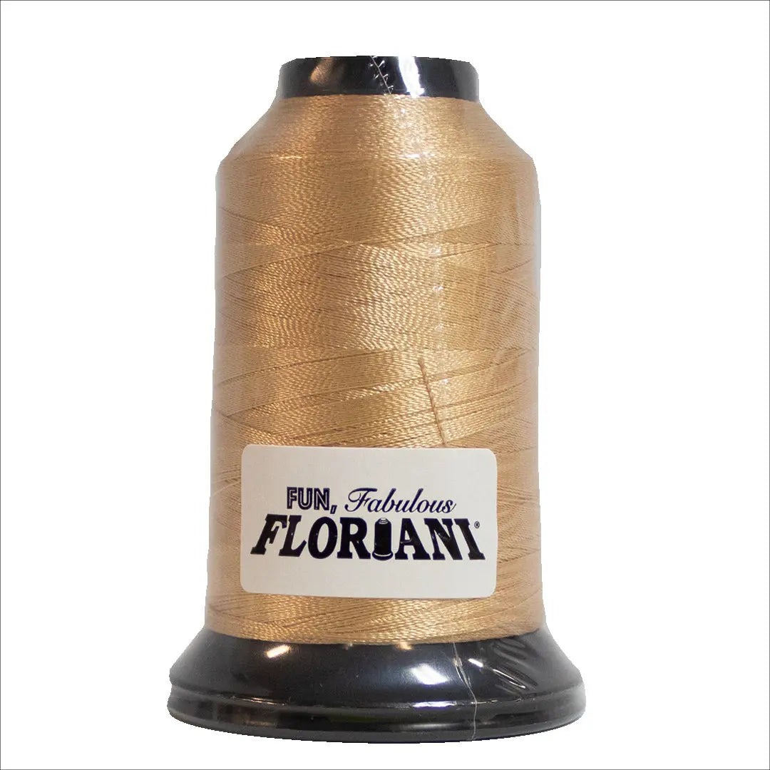 734 OAK BUFF - Floriani Thread 40 weight 1000M - Linda's Electric