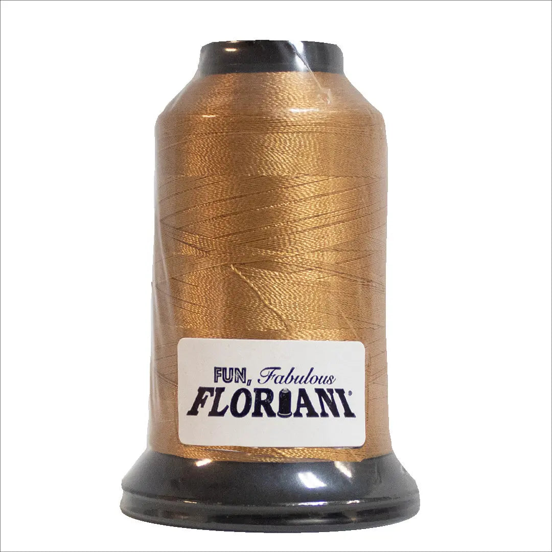 735 AZTEC TAN - Floriani Thread 40 weight 1000M - Linda's Electric