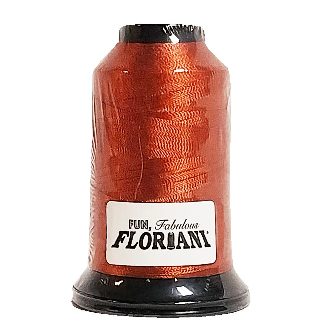 785 SIENNA BROWN - Floriani Thread 40 weight 1000M - Linda's Electric
