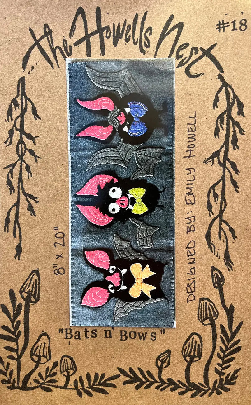 Bats n' Bows - Linda's Electric Quilters