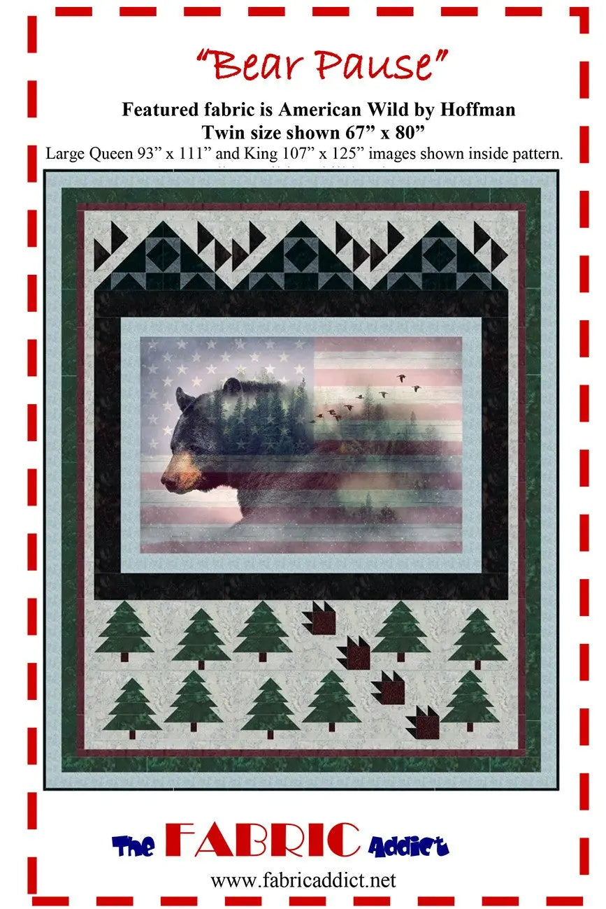 Bear Pause - Linda's Electric Quilters