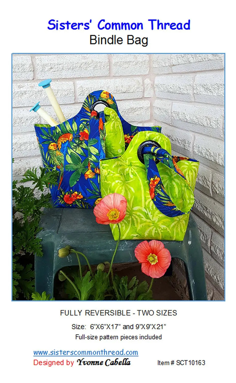 Bindle Bag - Linda's Electric Quilters