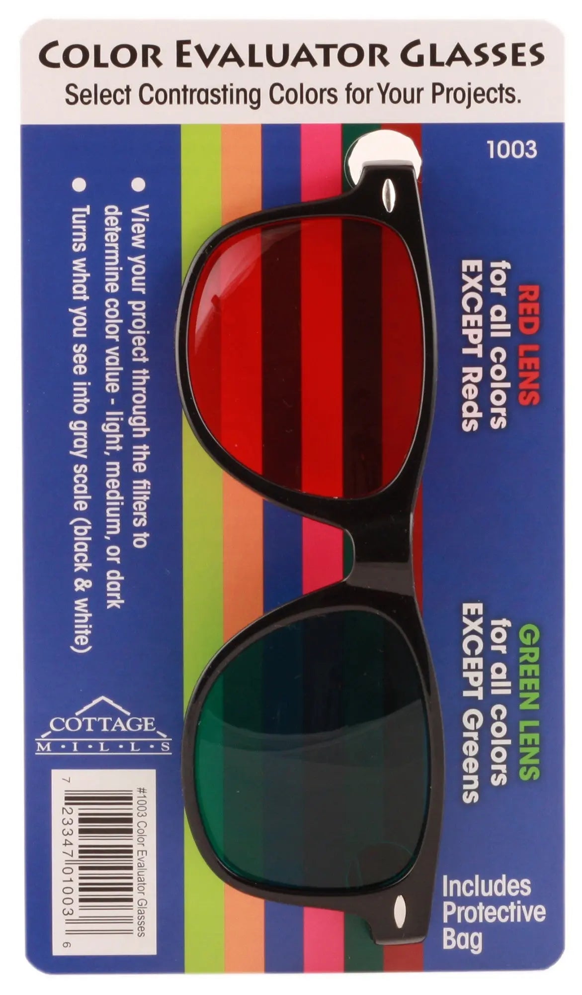 Color Evaluator Glasses - Linda's Electric Quilters