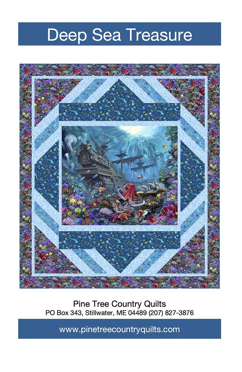 Deep Sea Treasure - Linda's Electric Quilters