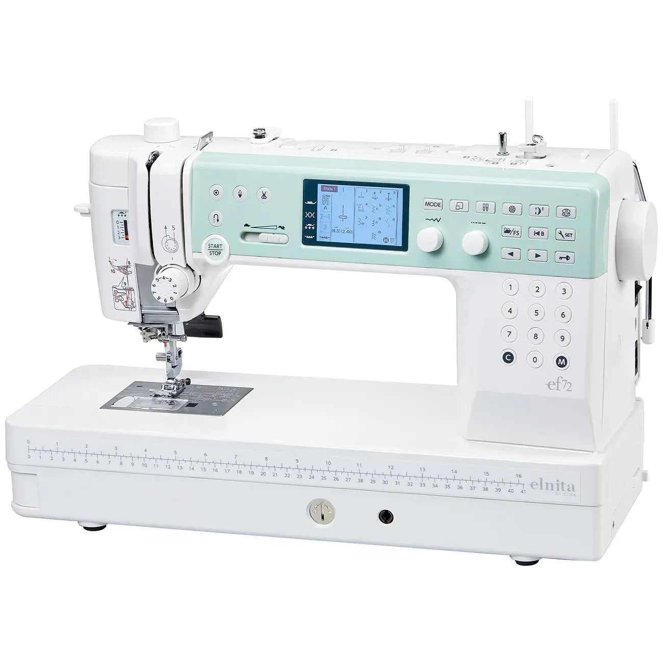 Elnita EF72 Computerized Sewing Machine - Linda's Electric Quilters