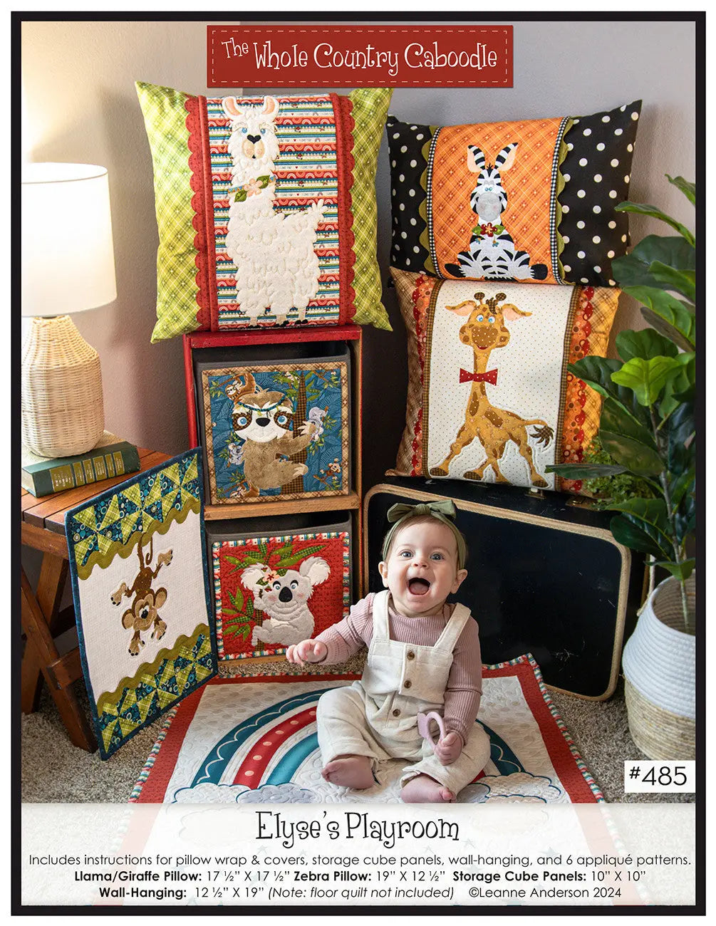 Elyse's Playroom Pattern - Linda's Electric Quilters