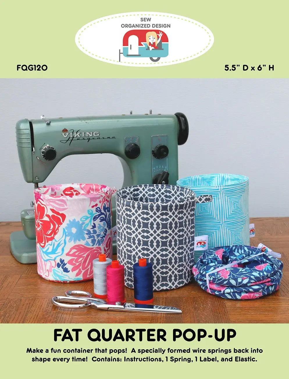 Fat Quarter Pop Up Pattern - Linda's Electric Quilters