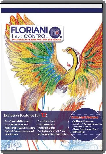 Floriani Total Control "U" Software - Linda's Electric Quilters
