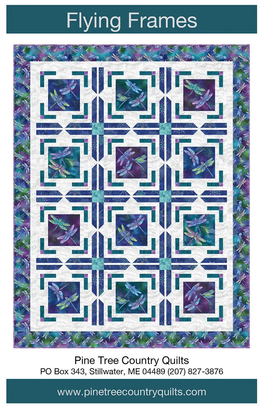 Flying Frames - Linda's Electric Quilters