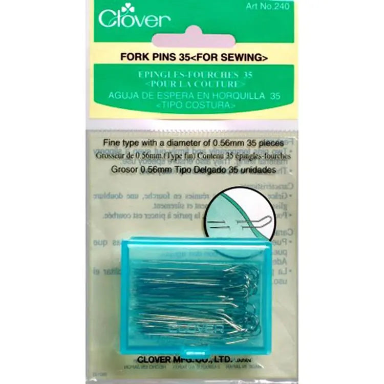 Fork Pins 240 Clover #6 - Linda's Electric Quilters