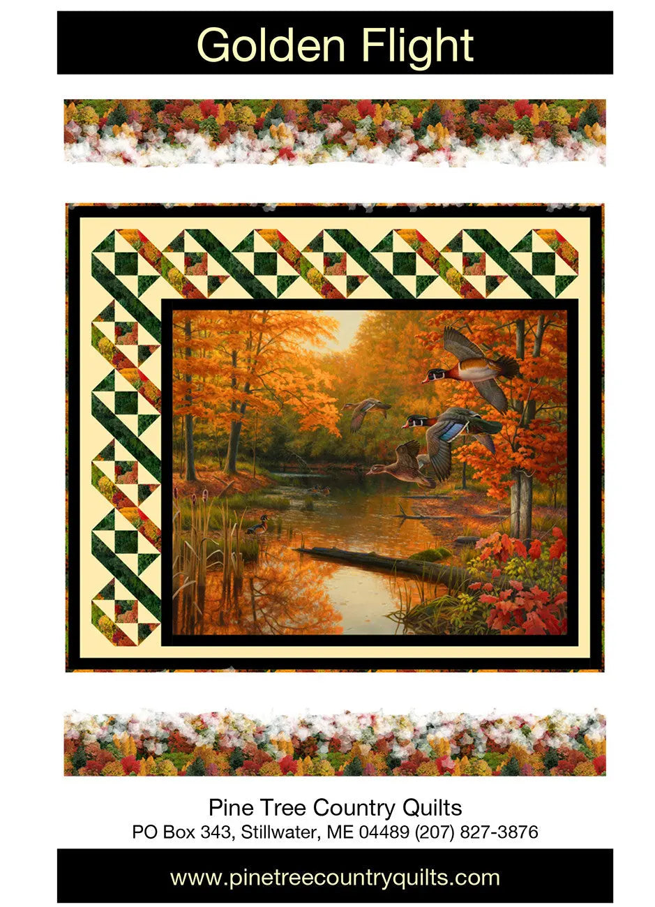 Golden Flight - Linda's Electric Quilters