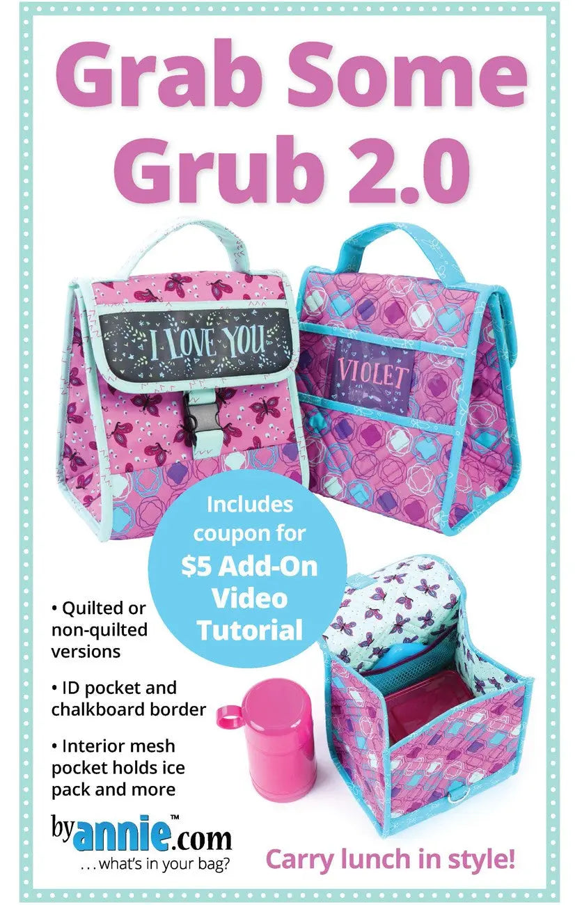 Grab Some Grub 2.0 - Linda's Electric Quilters