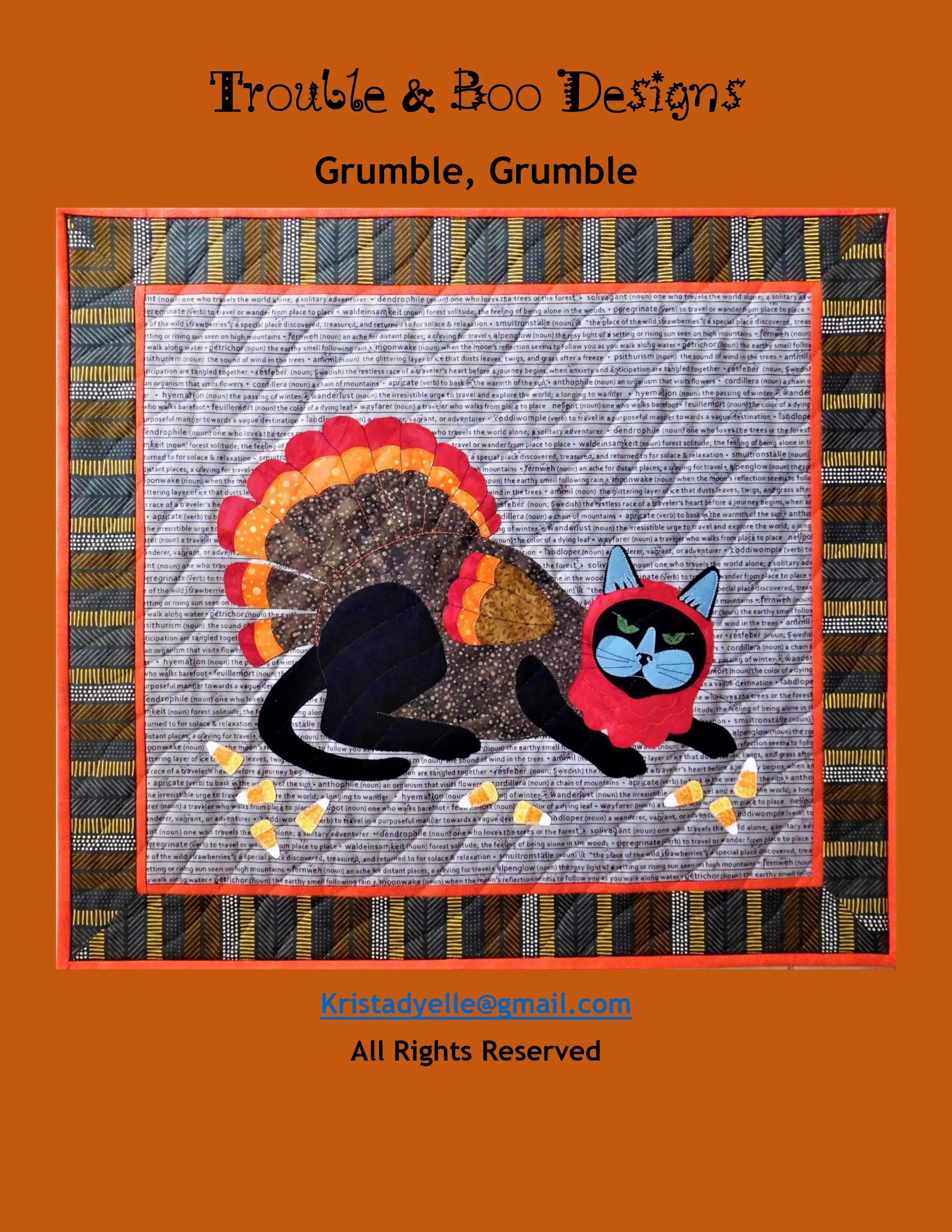 Grumble Grumble - Linda's Electric Quilters