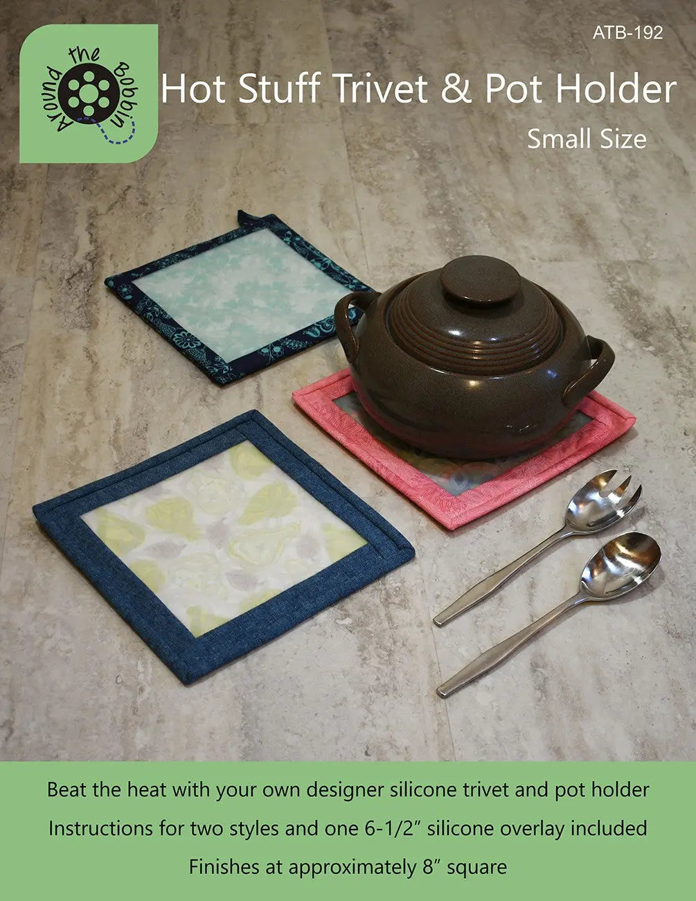 Hot Stuff Trivet and Pot Holder Small - Linda's Electric Quilters