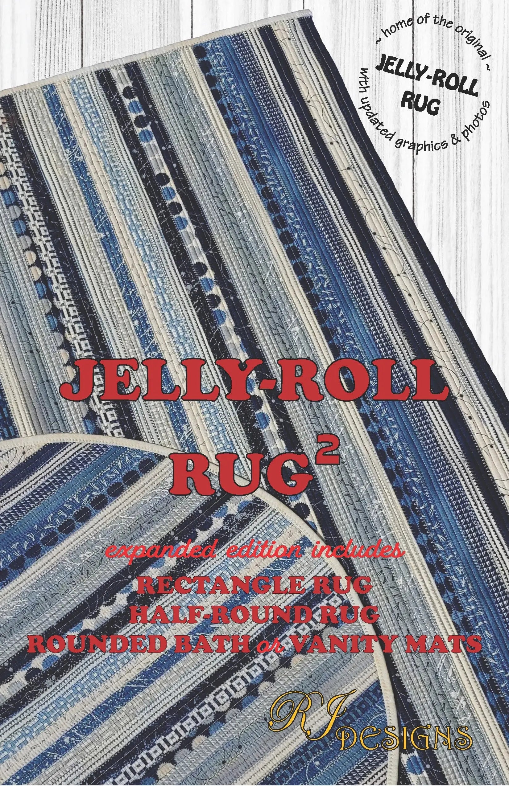 Jelly Roll Rug 2 - Linda's Electric Quilters