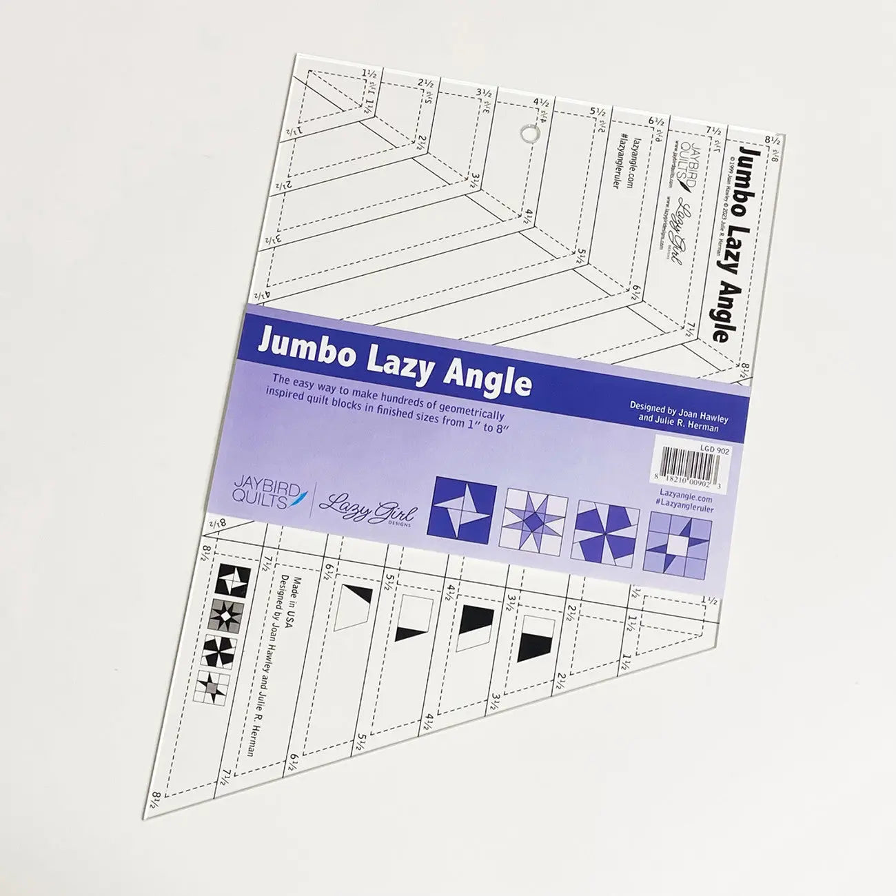 Jumbo Lazy Angle Ruler - Linda's Electric Quilters