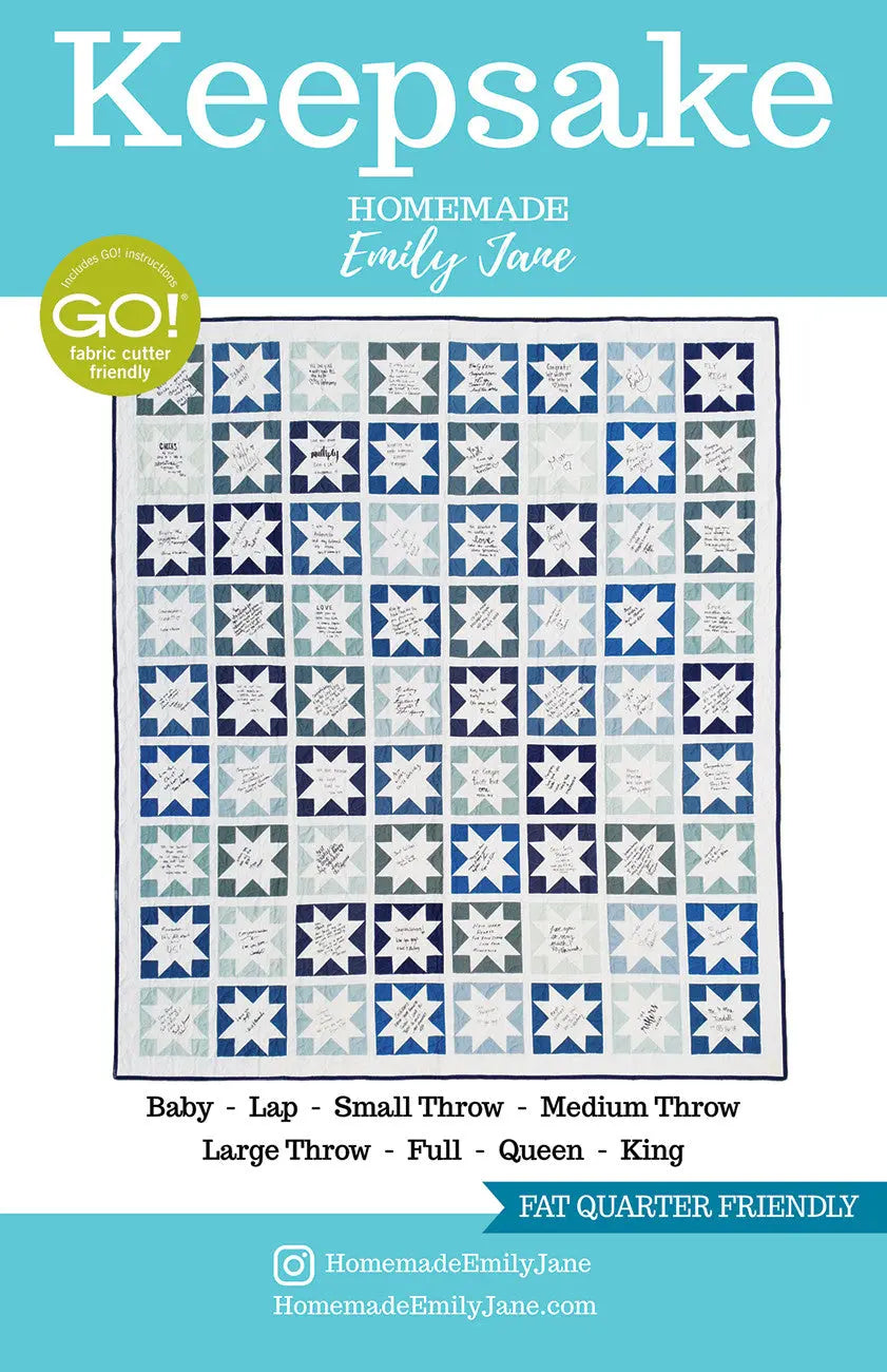 Keepsake Quilt Pattern - Linda's Electric Quilters