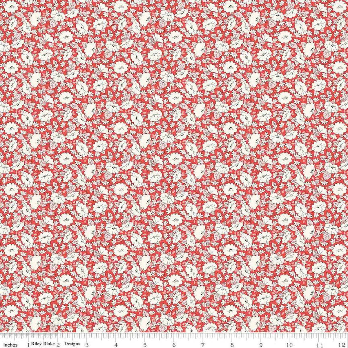 Liberty Tudor Celebration Mayflower Meadow 01667445B 44"/45" Fabric