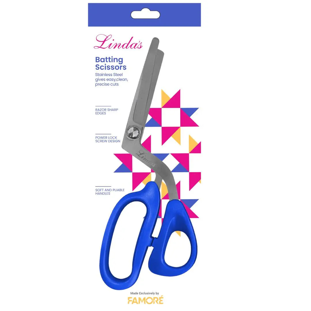 Linda's Batting Scissors - Linda's Electric Quilters