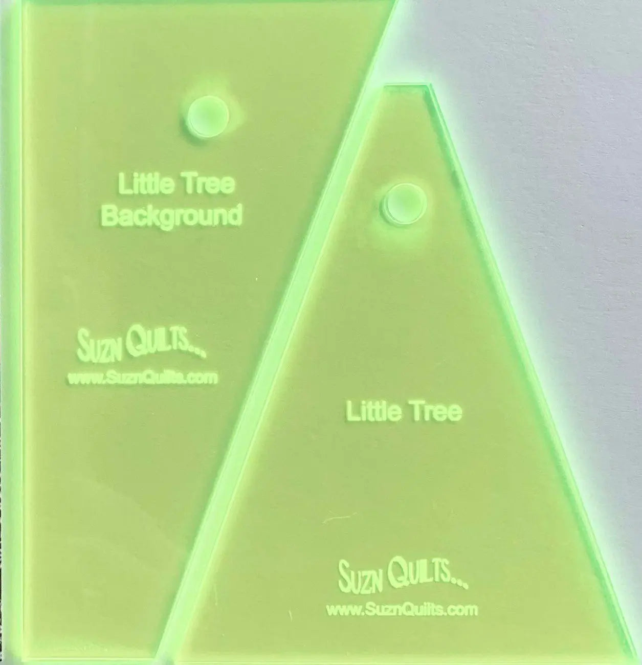 Little Tree Template Set - Linda's Electric Quilters