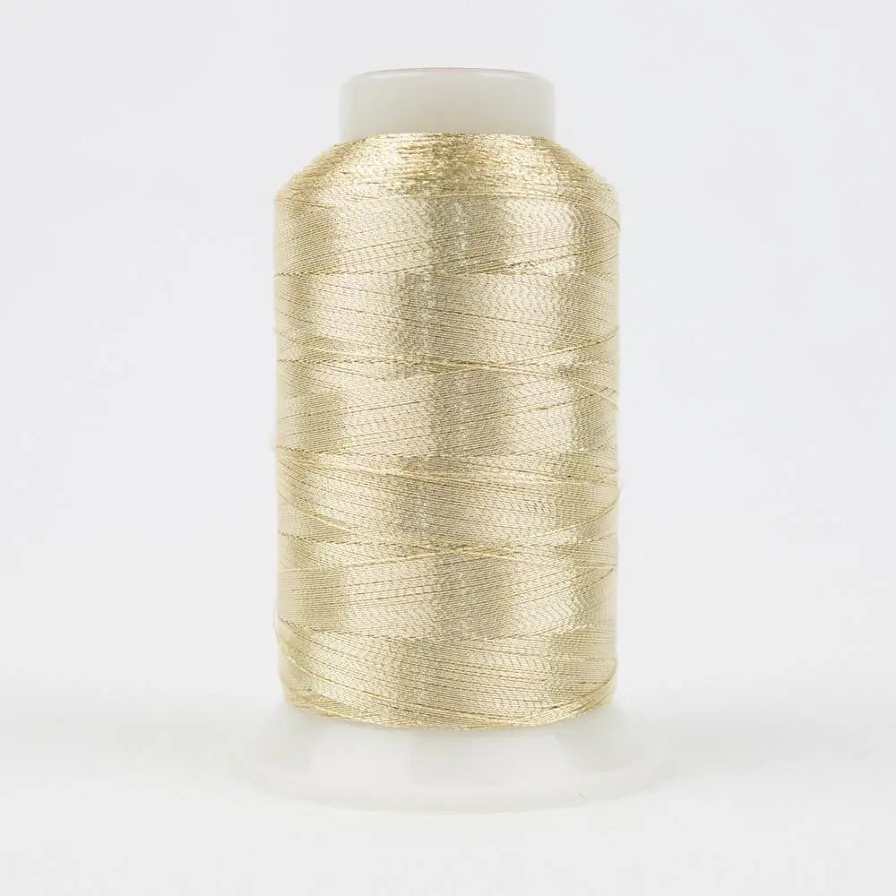 MT8852 - Spotlite™ 40wt Metallic Champagne Thread - Linda's Electric