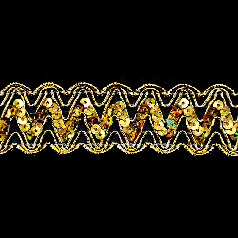 Metallic Trimming - 1" Width (25 YDS)-PB-102-10 - Linda's Electric