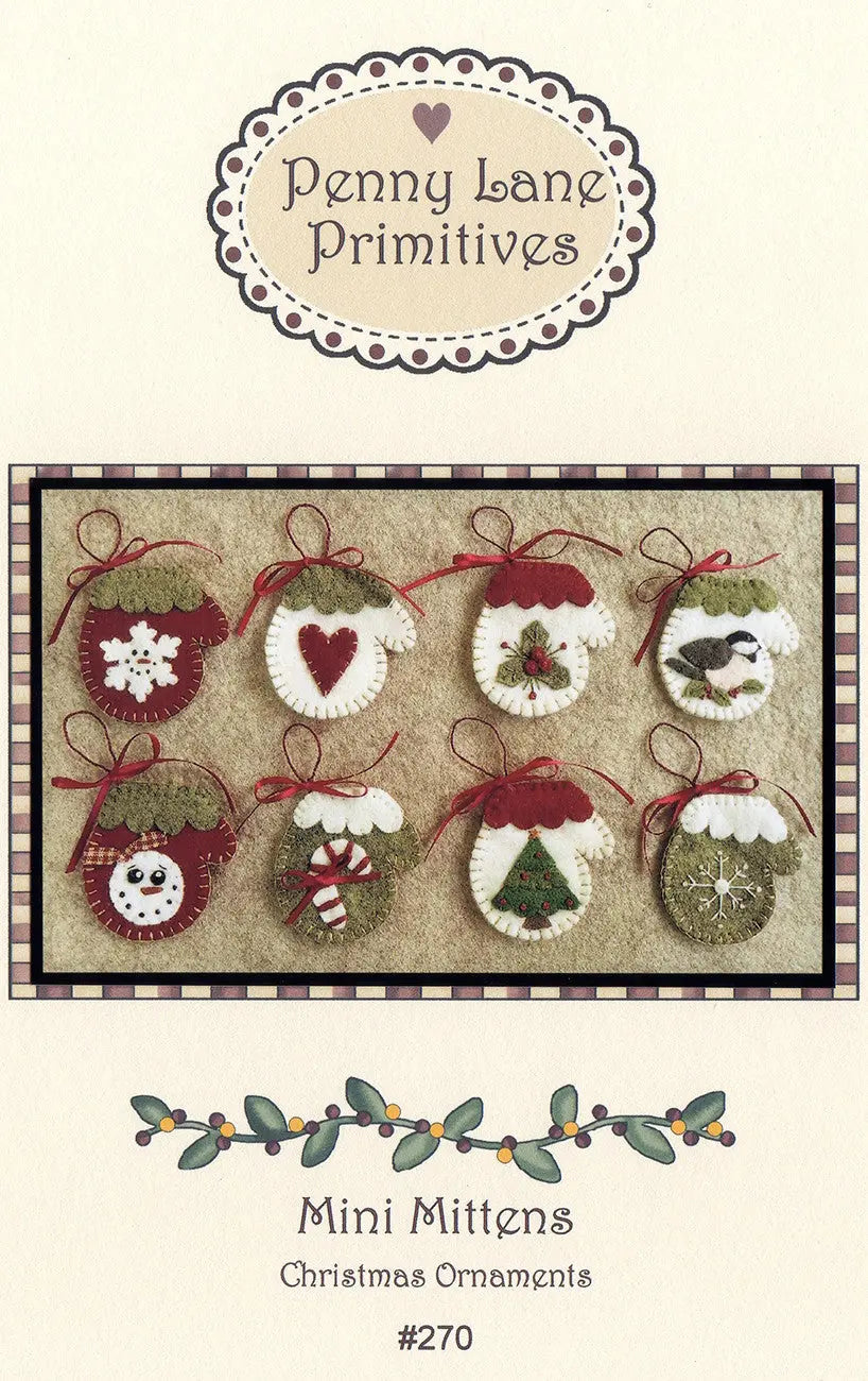 Mini Mittens - Linda's Electric Quilters