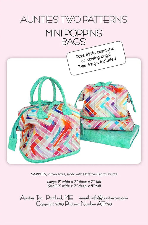 Mini Poppins Bags - Linda's Electric Quilters