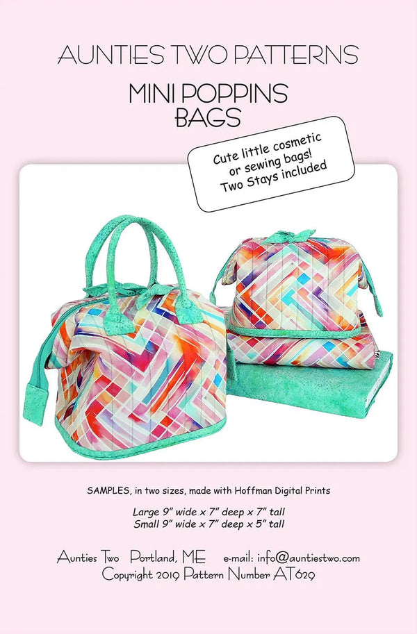 Mini Poppins Bags - Linda's Electric Quilters