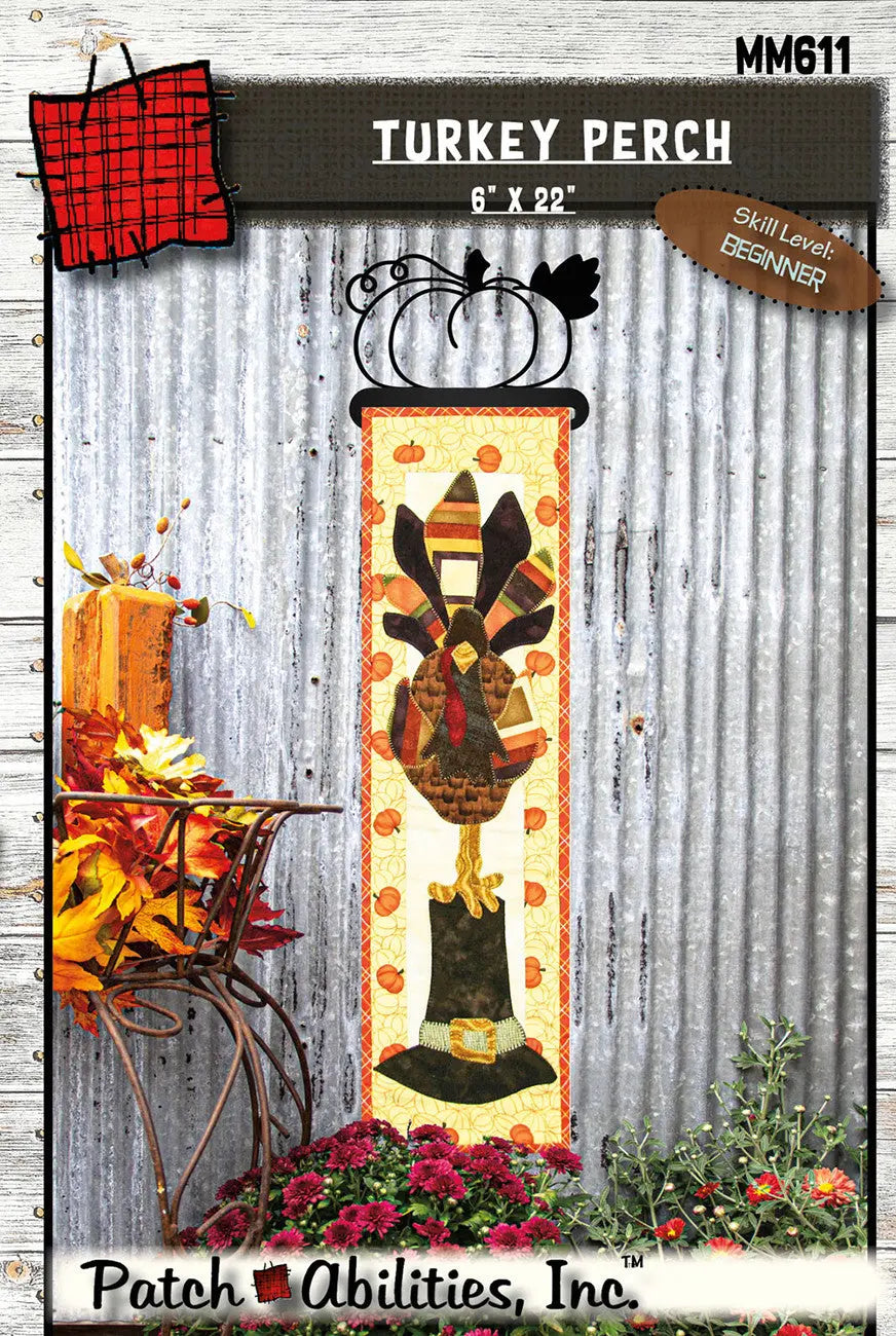 Monthly Mini - Turkey Perch - Linda's Electric Quilters