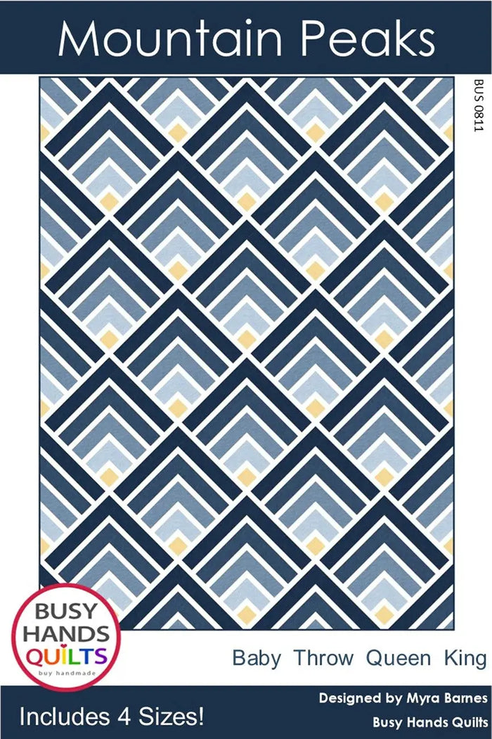 Mountain Peaks Quilt Pattern - Linda's Electric Quilters