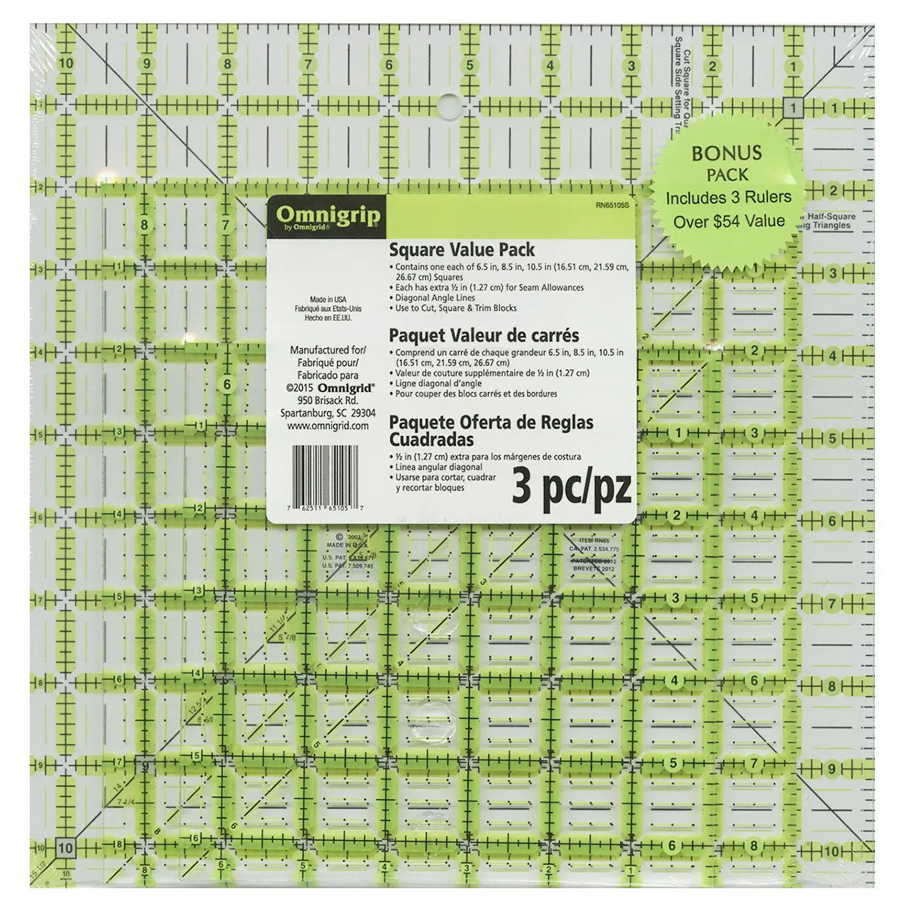 Omnigrip Combo Pack - Linda's Electric Quilters