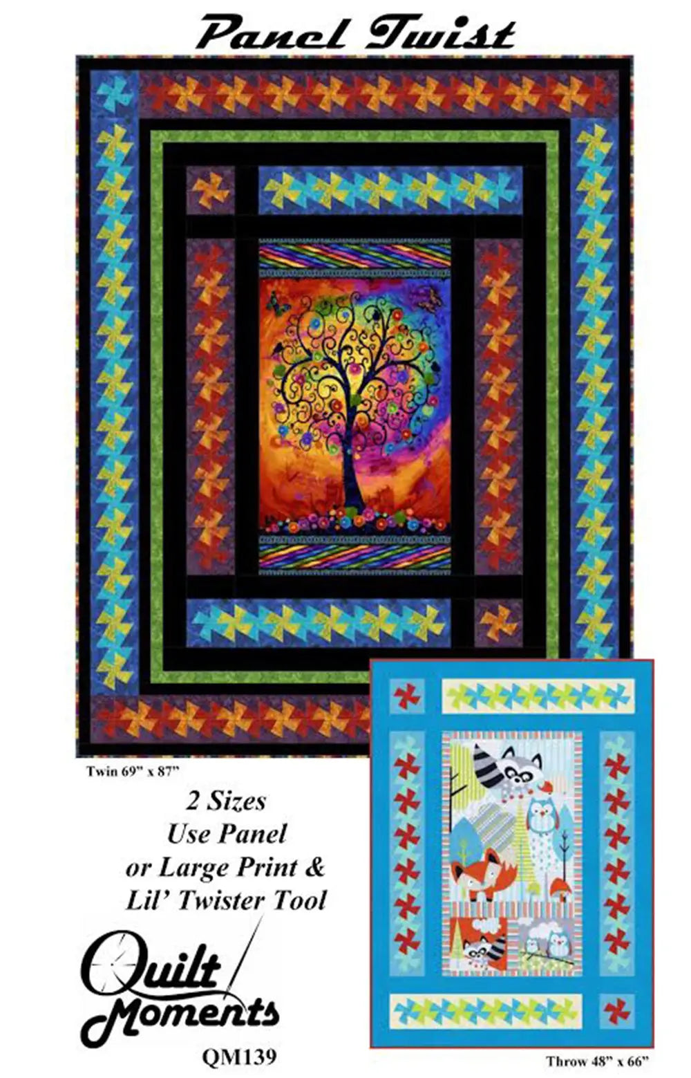 Panel Twist - Linda's Electric Quilters